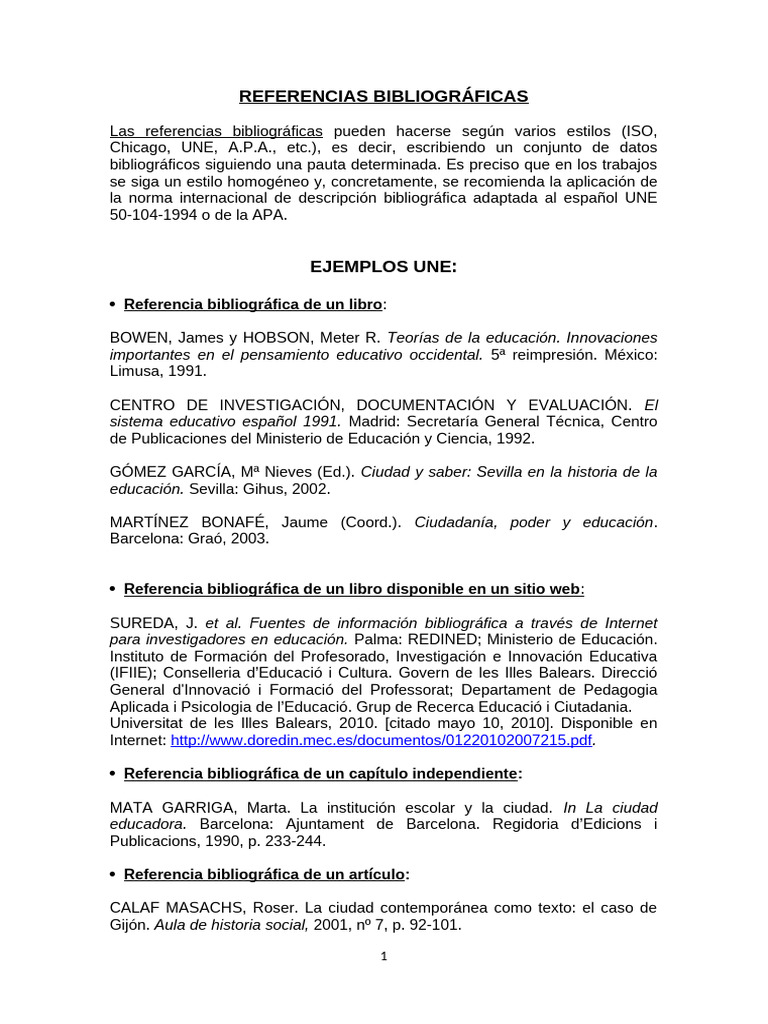 Guía de Estilos para Referencias Bibliográficas | PDF | Estilo apa ...
