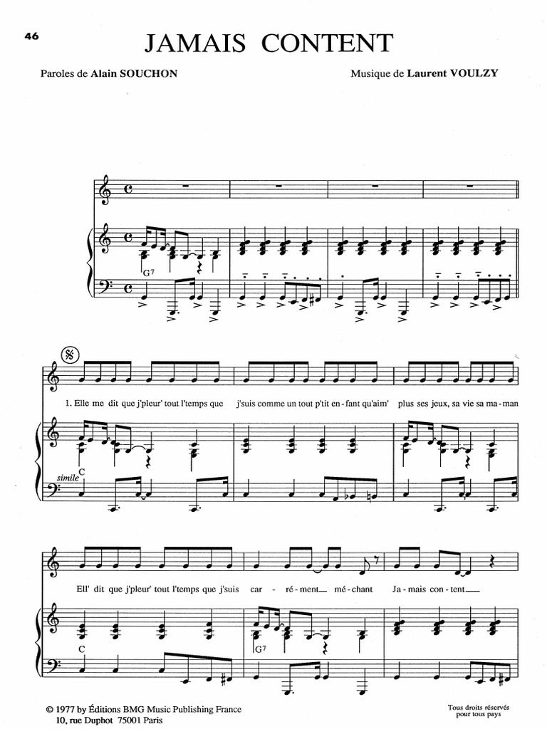 Jamais Content - 3 | PDF