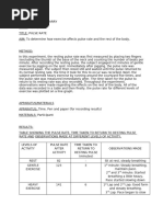 Heart Rate Investigation Guide | PDF | Heart Rate | Heart