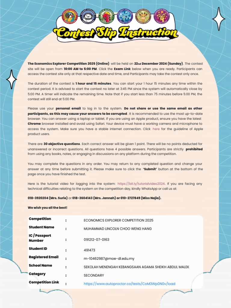 SEKOLAH_MENENGAH_KEBANGSAAN_AGAMA_SHEIKH_ABDUL_MALEK_MUHAMMAD_LINCOLN ...