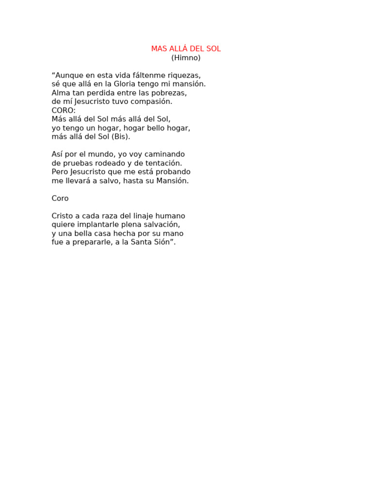 Oh Mi Buen Jesus | PDF