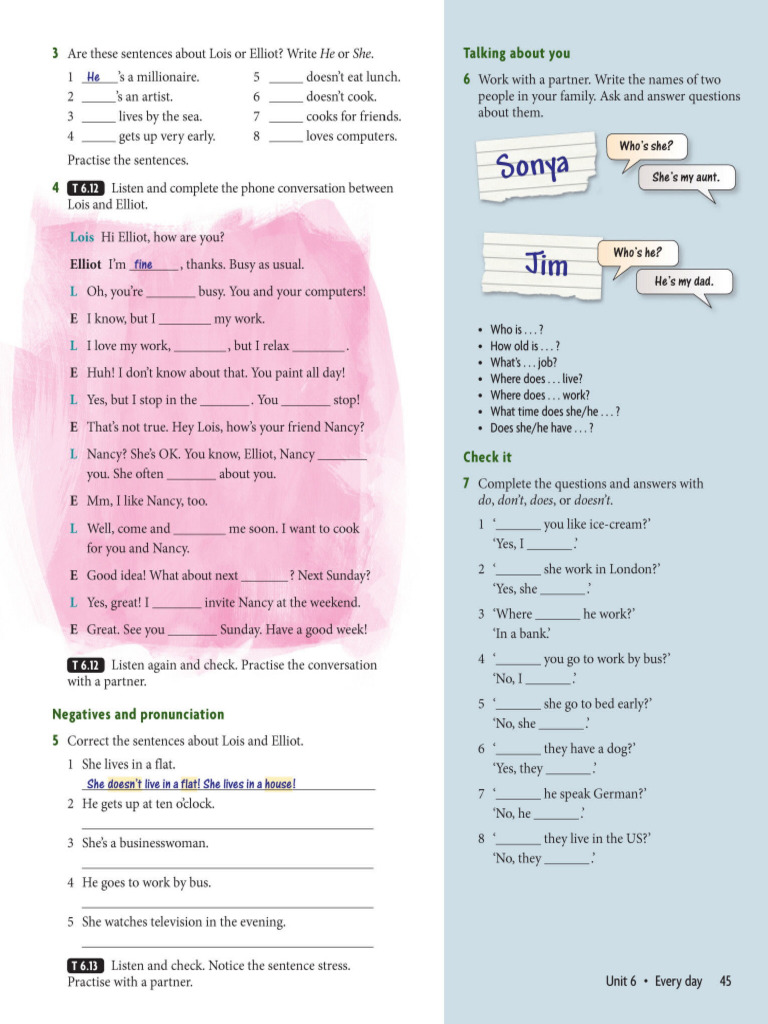 090 - New Headway. Beginner. Student's Book. 4th Ed - 2013 - 143p-46 | PDF