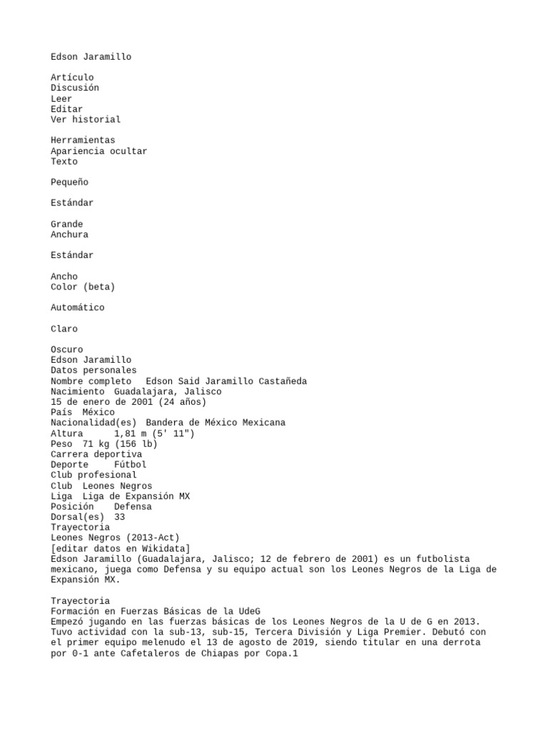 Edson Jaramillo | PDF