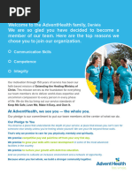 AdventHealth Service Standards Guide | PDF | Joint Commission | Hand ...