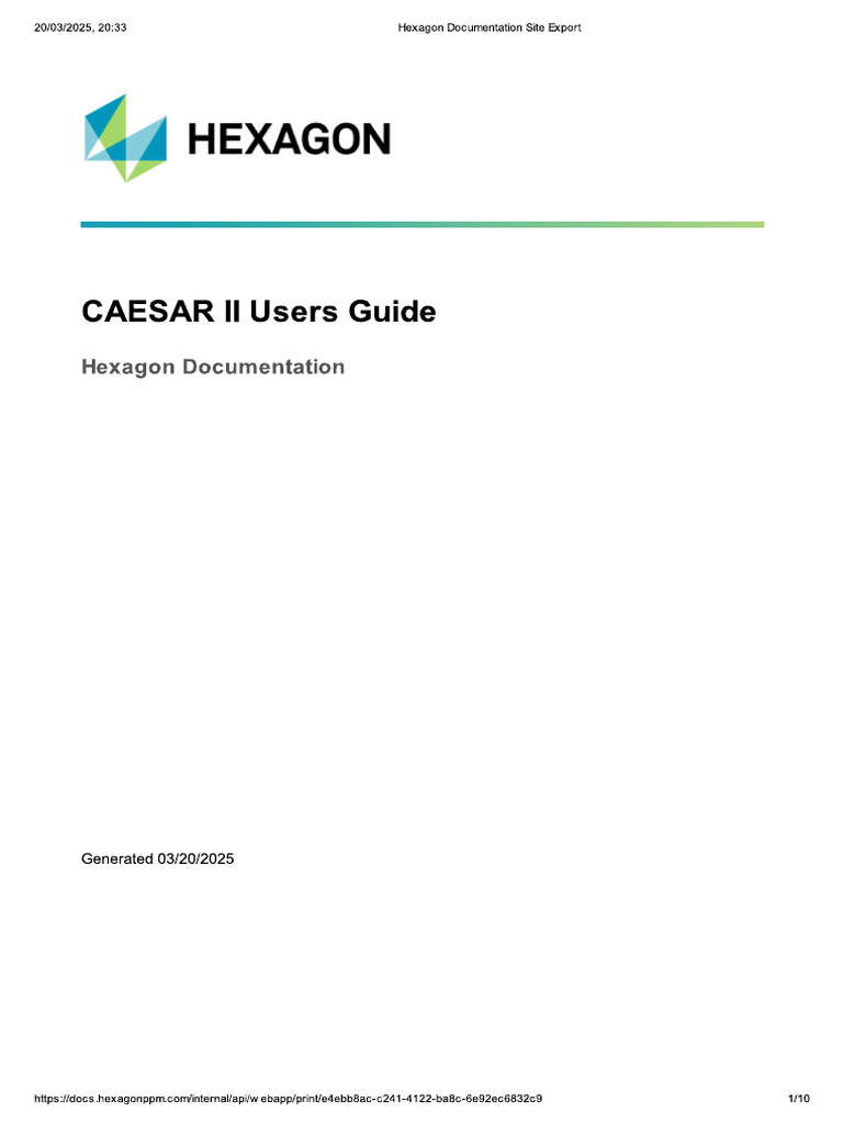 ASME B31J Caesar II | PDF