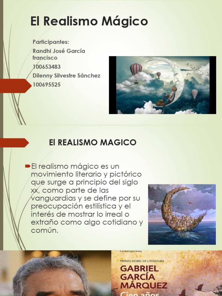 El Realismo Mágico en la Literatura | PDF | Literatura latinoamericana ...