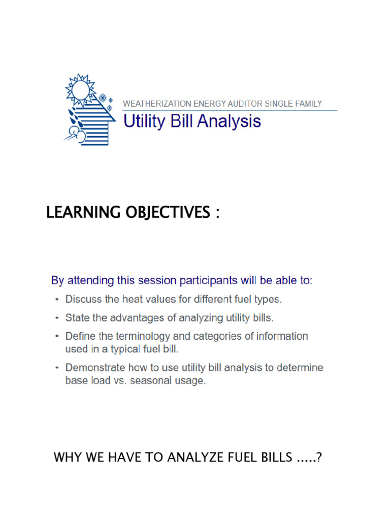 Learning Objectives | PDF
