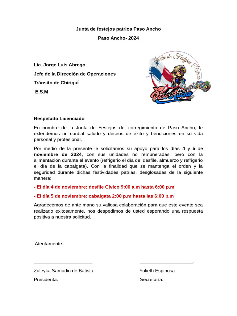 Cartas Att, sar, policía | PDF