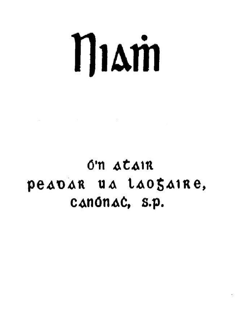 Niamh Long Story | PDF