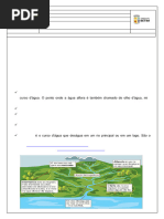 Partes do Rio para o 4º Ano | PDF | Rio | Corrente