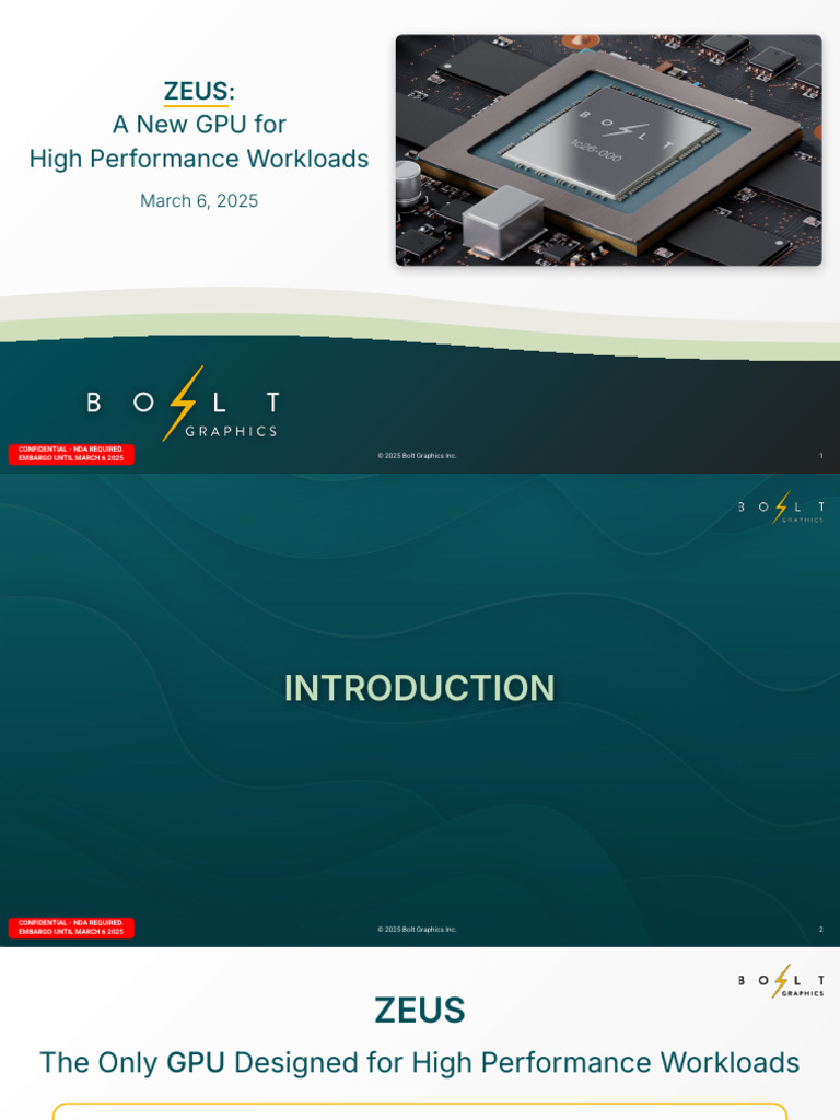Zeus GPU: Revolutionizing Performance | PDF | Rendering (Computer ...