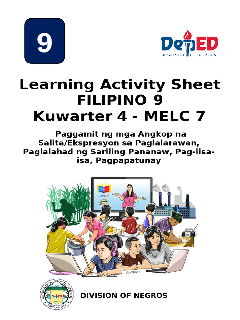 Las Fil 9 q4 Melc 7 | PDF