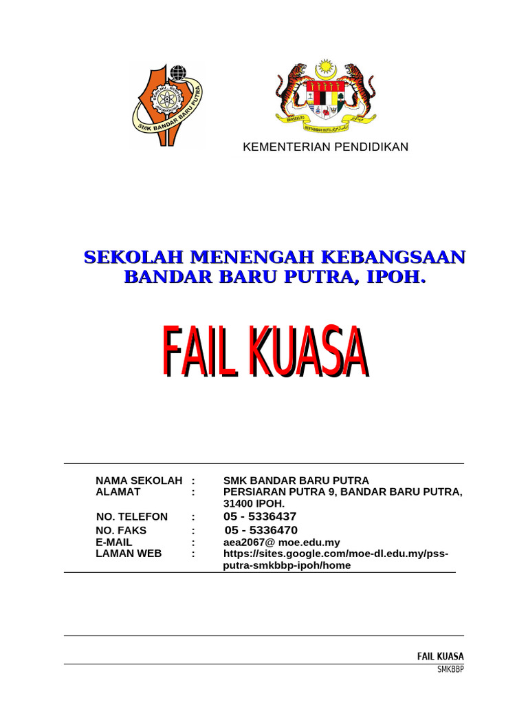 Cover Fail Kuasa 2023 | PDF