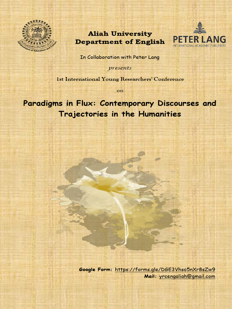 Flyer Paradigms in Flux | PDF | Humanities | Identity Politics