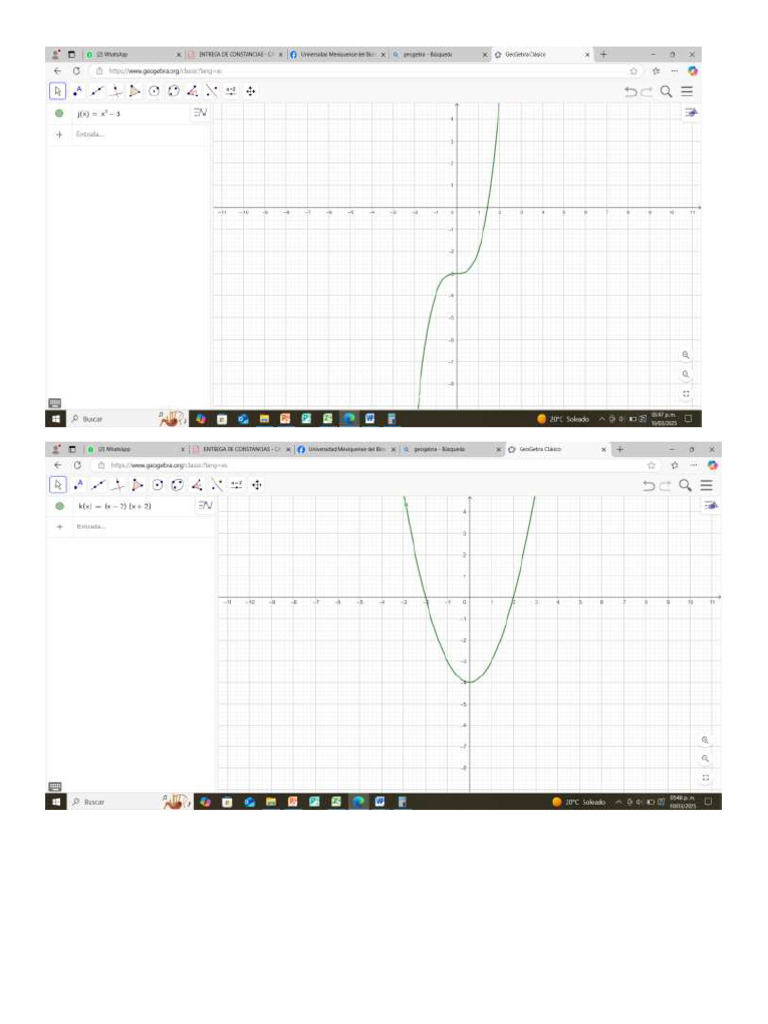Geogebra Maria Jose | PDF