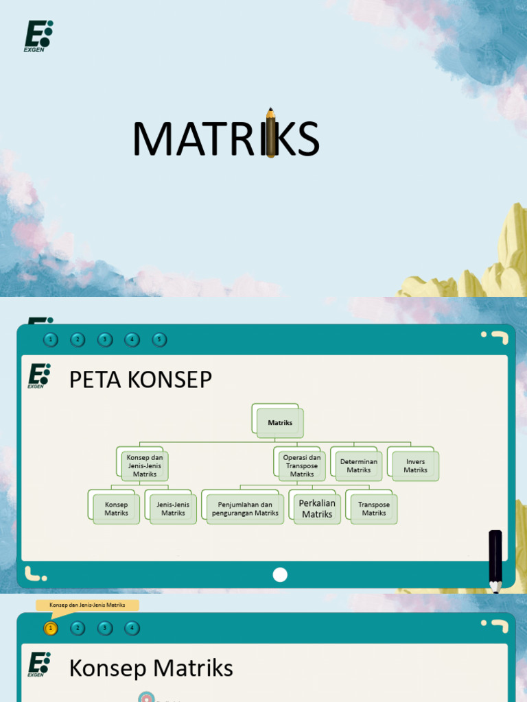 Matematika 7 - Matriks | PDF