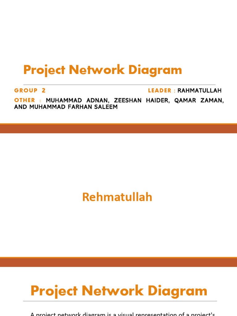 Project Network Diagram | PDF
