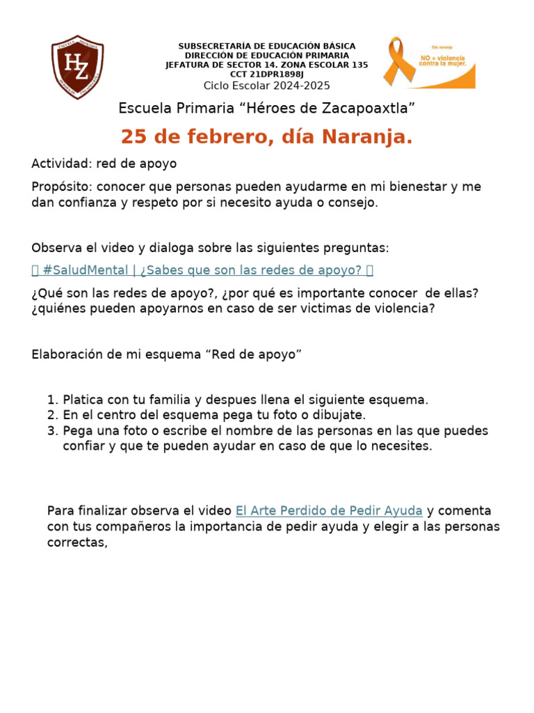 25 febrero dia naranja | PDF