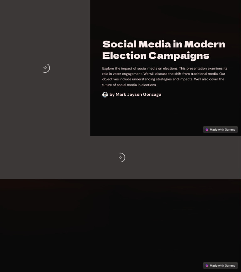 Social Media in Modern Election Campaigns | PDF