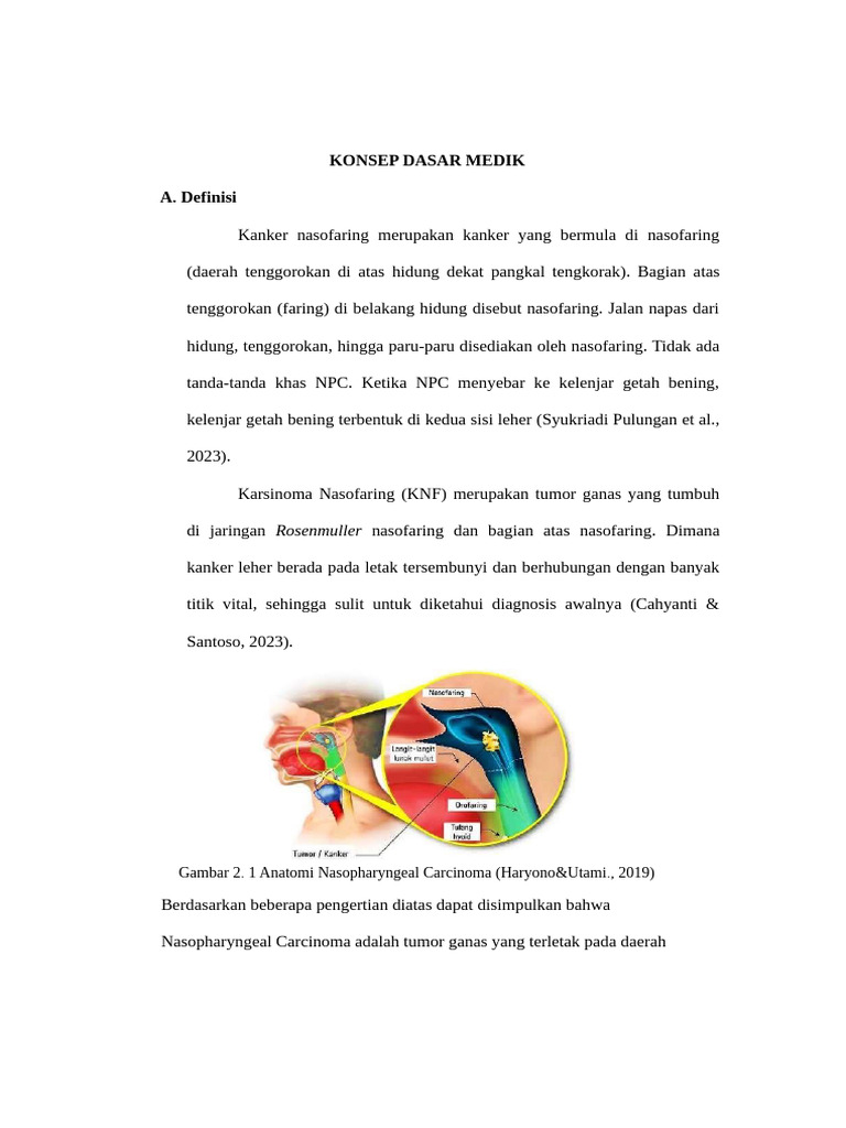 Laporan Tumor Nasofaring | PDF