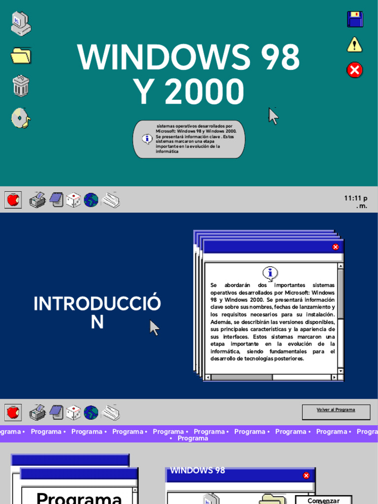 Windows 2000: Lanzamiento y Características | PDF | Windows 2000 | Microsoft Windows