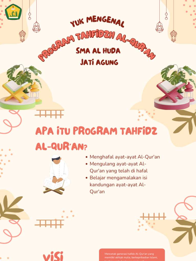 Program Tahfidz Al-Qur'an SMA Al Huda | PDF