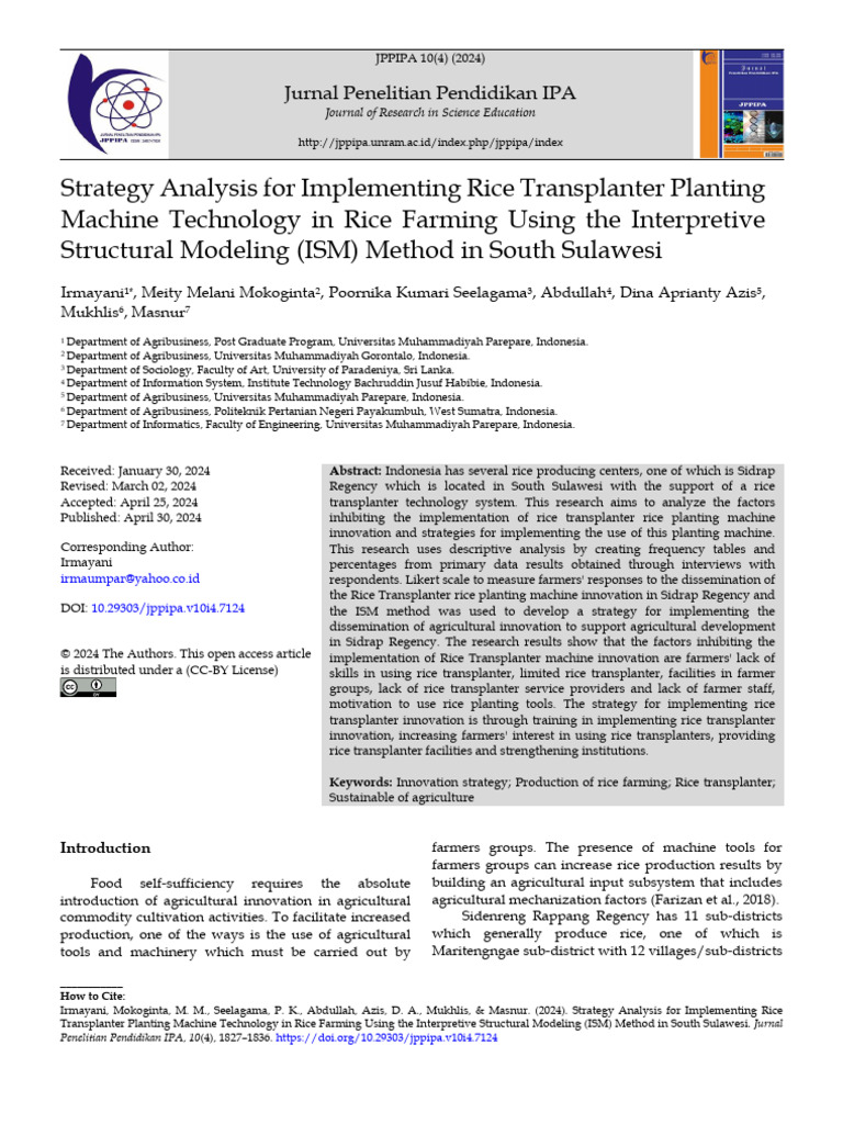 Layout+Final 7124 | PDF | Rice | Agriculture