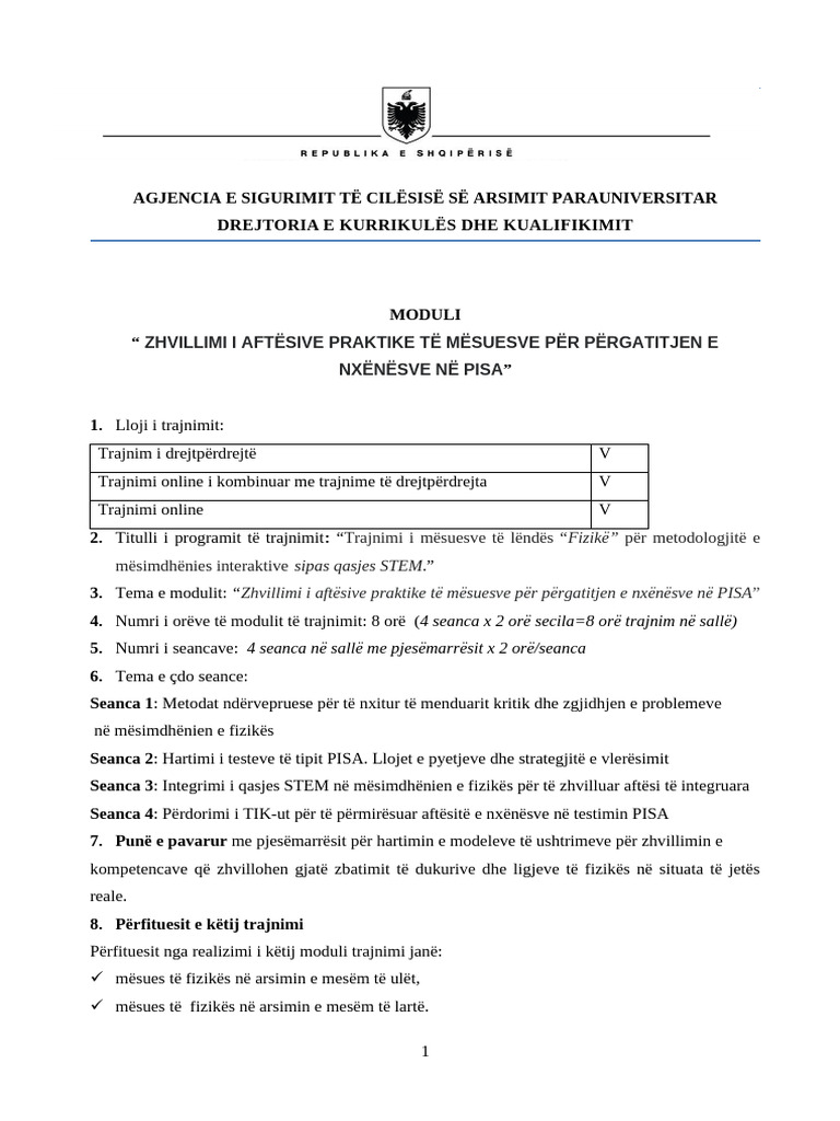 FIZIKA - MODULI 3 Per IAL | PDF