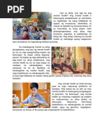 8 Mental Health - Tagalog | PDF