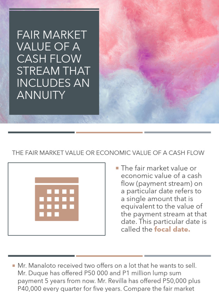 Cash Flow Stream Valuation Analysis | PDF | Present Value ...