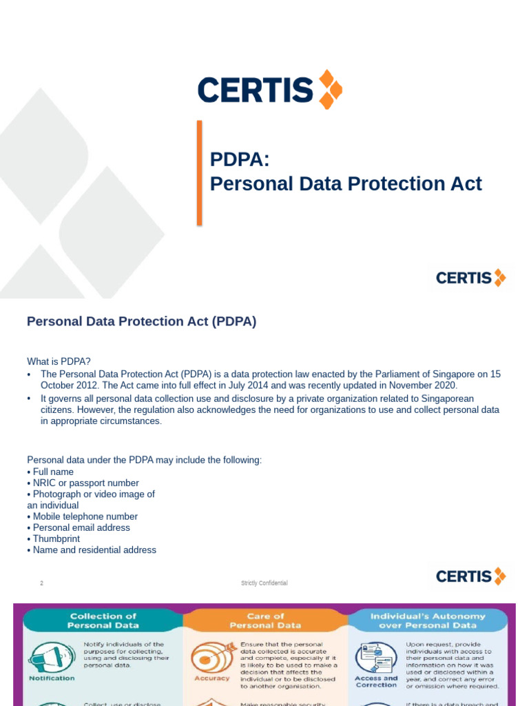 PDPA Refresher for Ground Staff | PDF