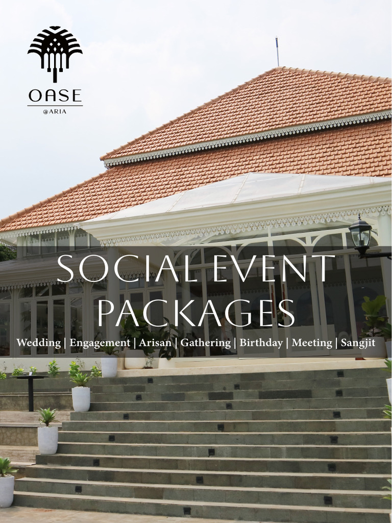 OASE - Social Event Packages 2025 | PDF | Soup | Salad