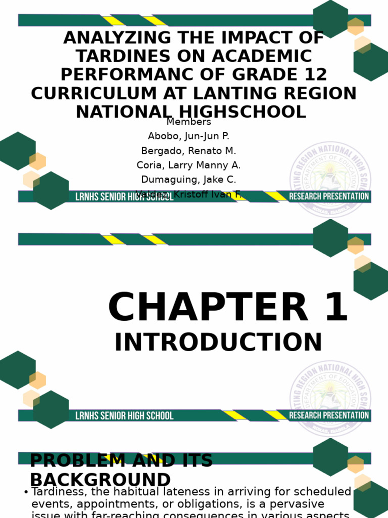 Tardiness Junjun | PDF | Survey Methodology | Behavioural Sciences