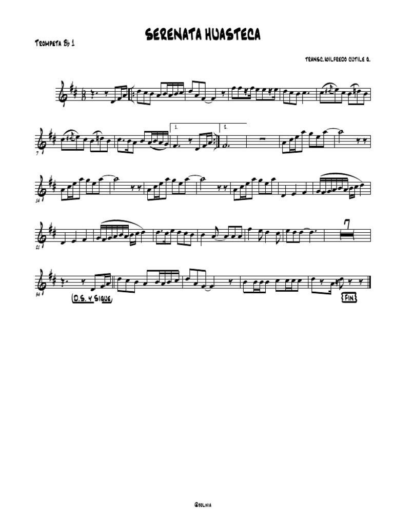 Serenata Huasteca - Trompeta BB 1 | PDF