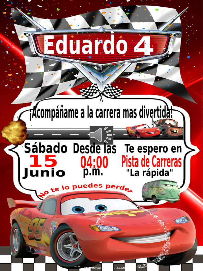 Video Invitacion Cars | PDF
