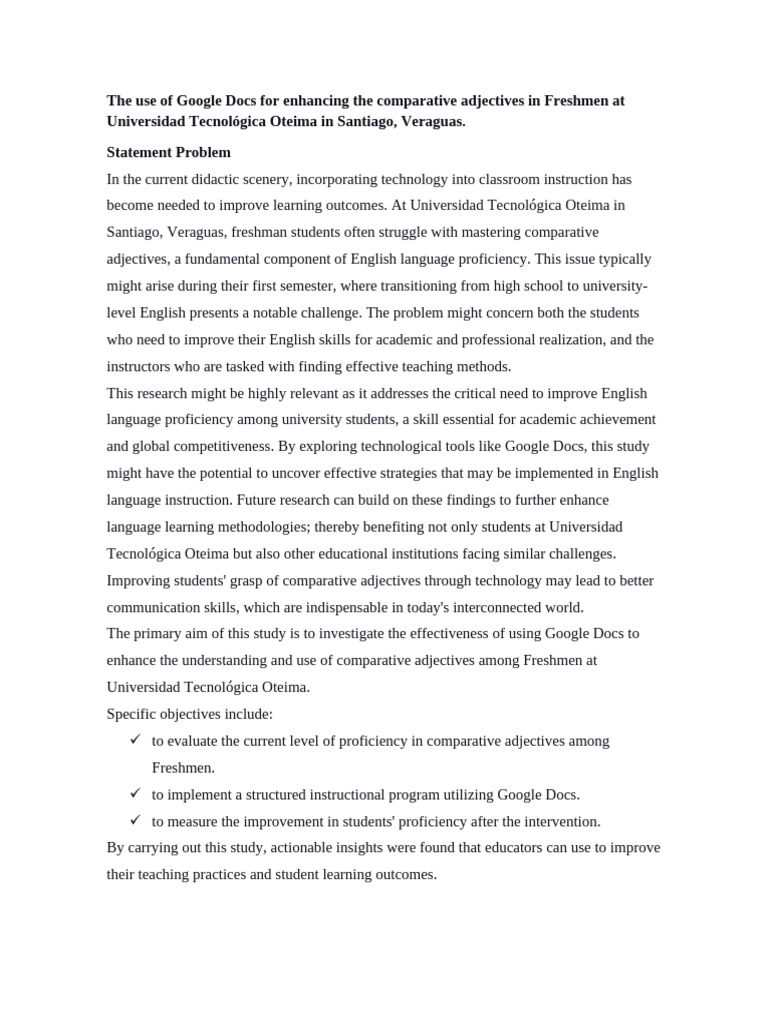 statement problem | PDF