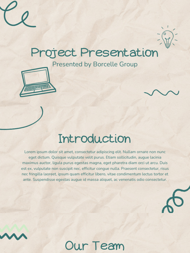 Borcelle Group Project Overview | PDF