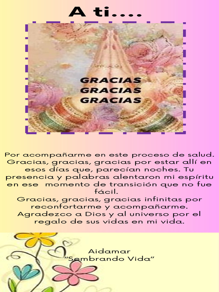 GRACIAS | PDF