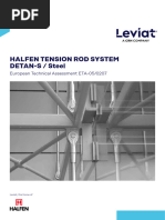 Macalloy Tension Rod Systems | PDF | Strength Of Materials | Bending