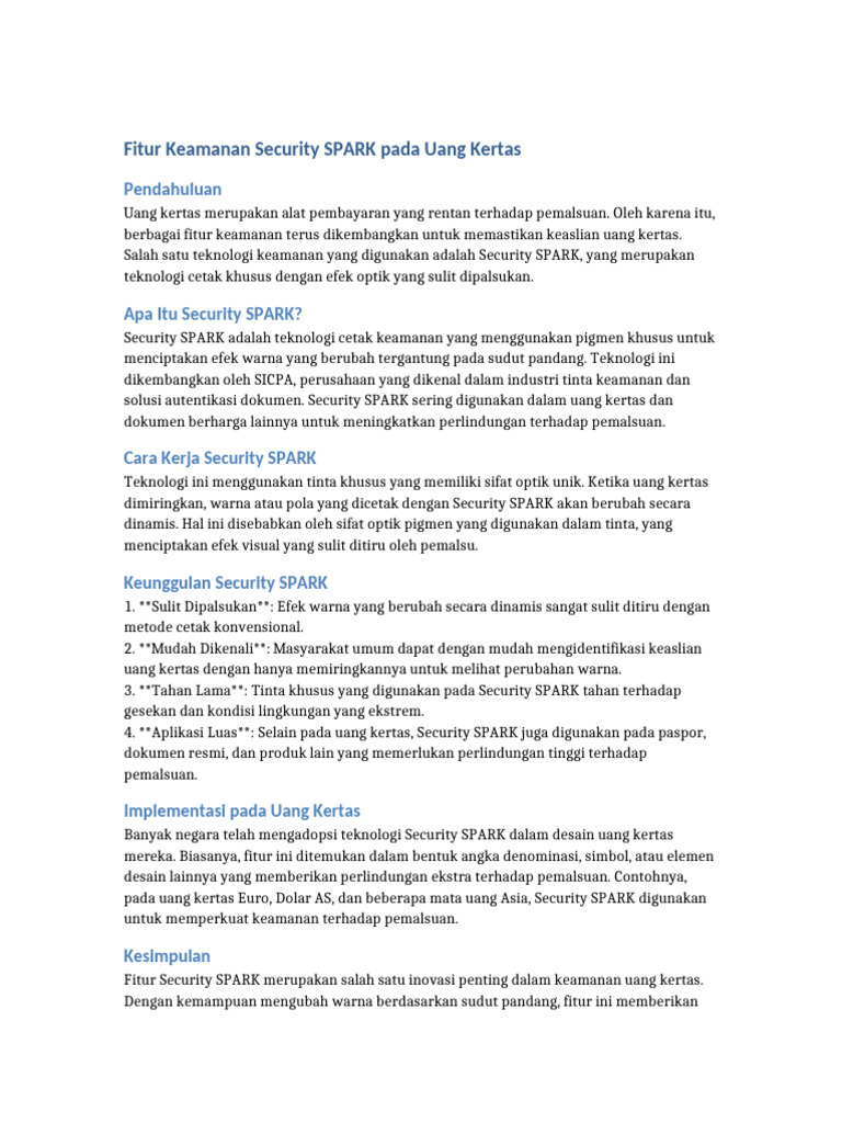 Security_SPARK | PDF