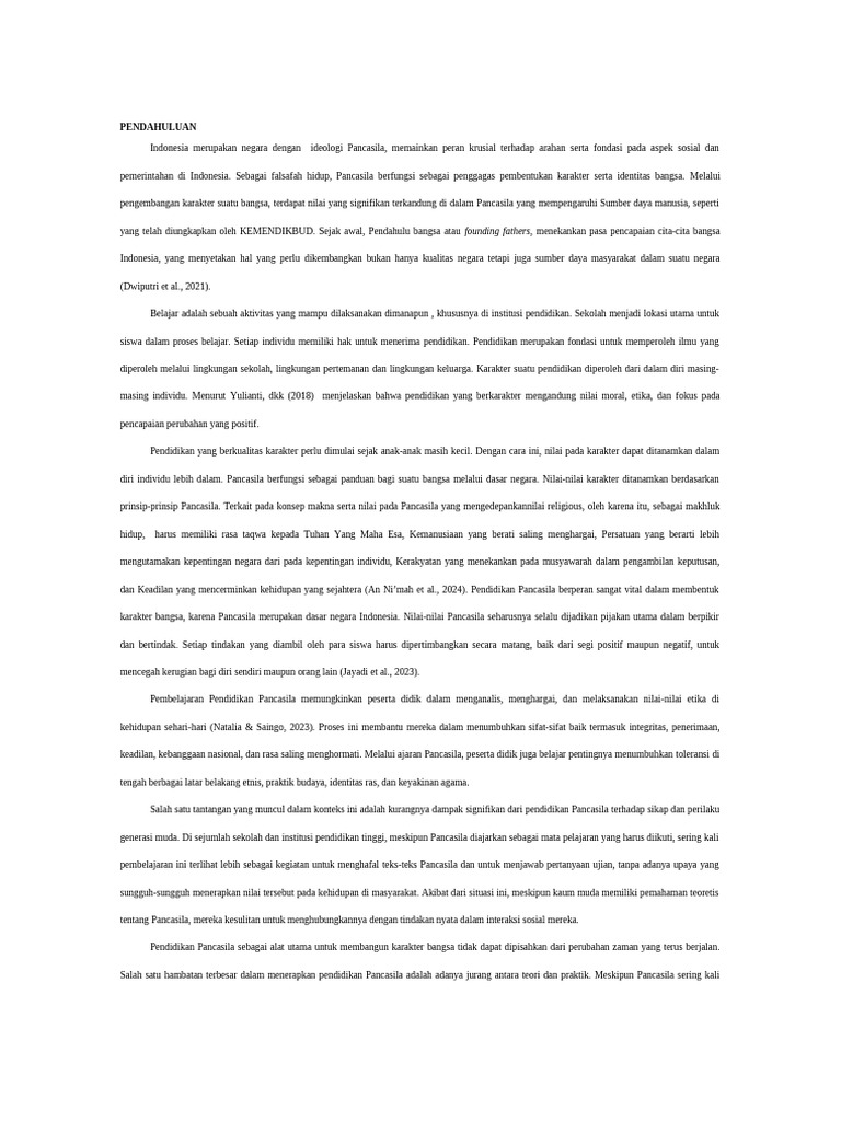 Artikel Kel 2 - Pembelajaran PKN SD | PDF