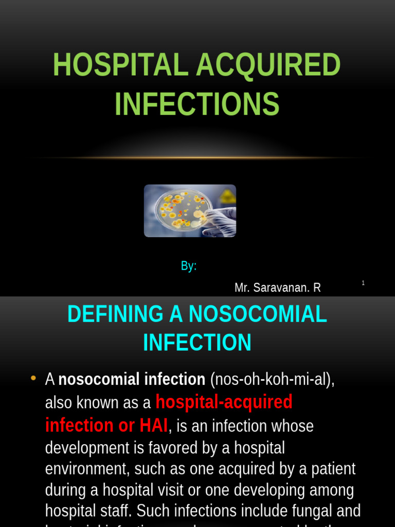Understanding Hospital-Acquired Infections | PDF