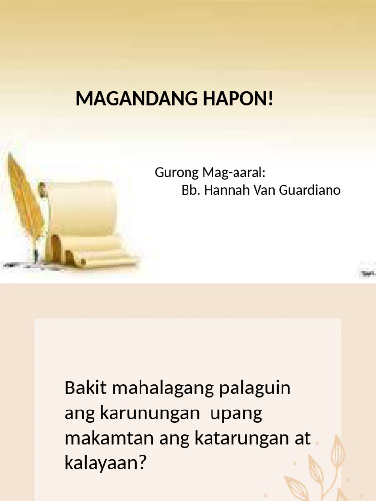 Kabanata 16 18 Hannah | PDF