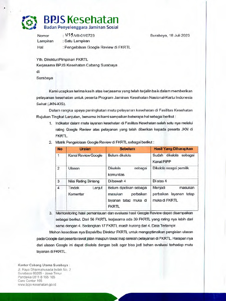 1139_Pengelolaan Google Review di FKRTL | PDF