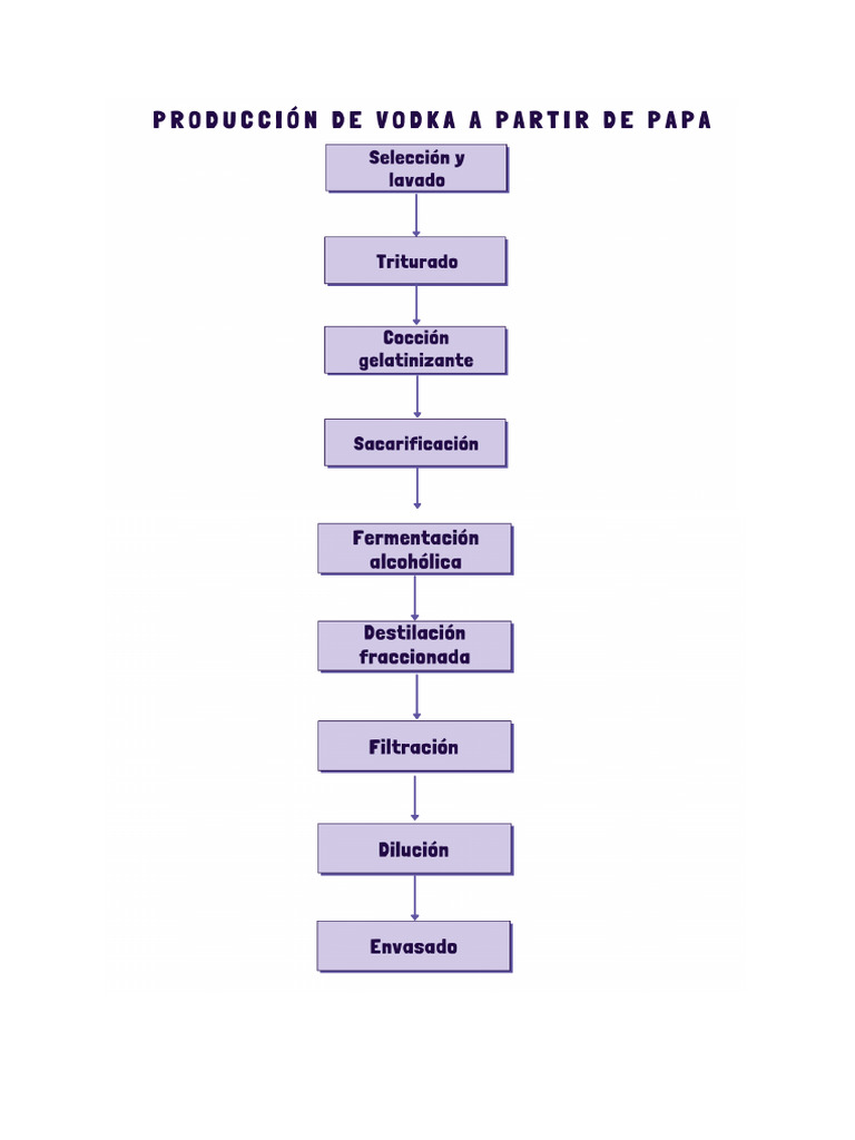 Proceso de Elaboración del Vodka | PDF