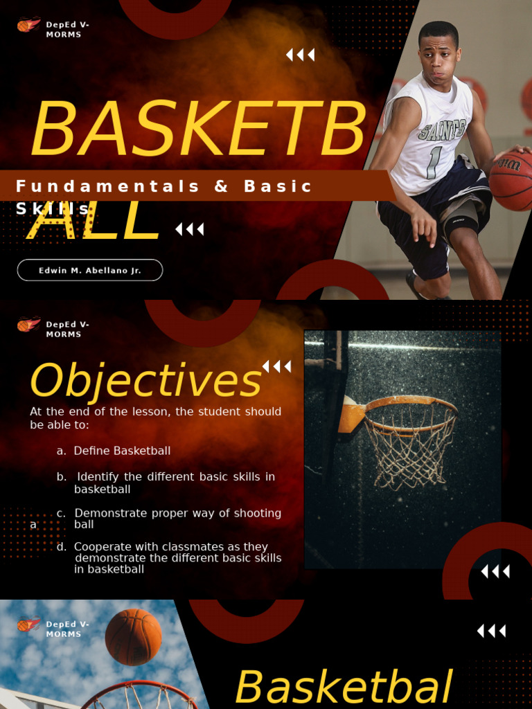 Basketball Basics and Skills Guide | PDF | Basketball Positions | Sports