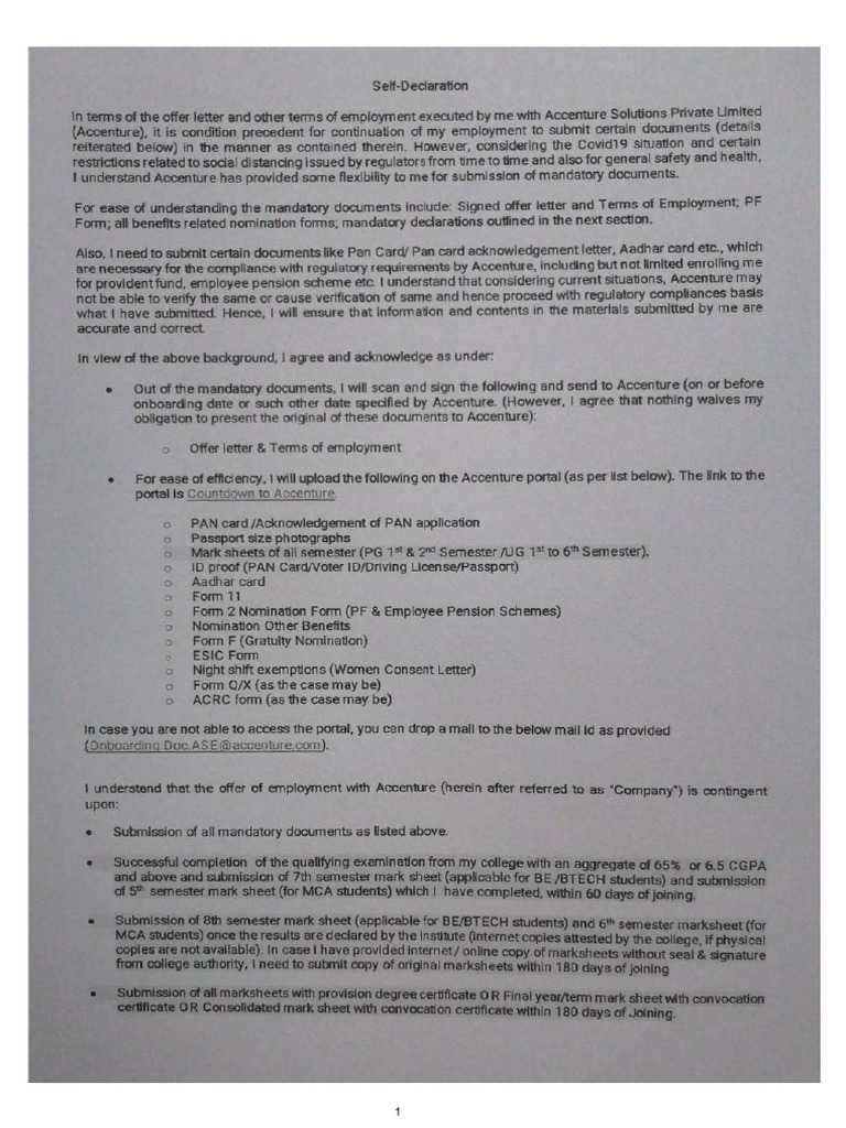 Declaration Reference | PDF