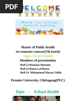 Integrated School Health Policyb-W - 1 | PDF | World Health ...