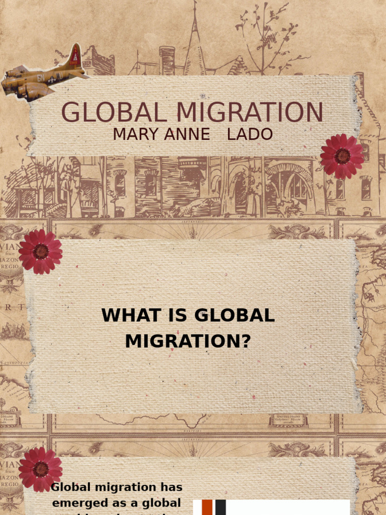 Lesson 9 - Global Migration | PDF | Human Migration | Cultural Globalization