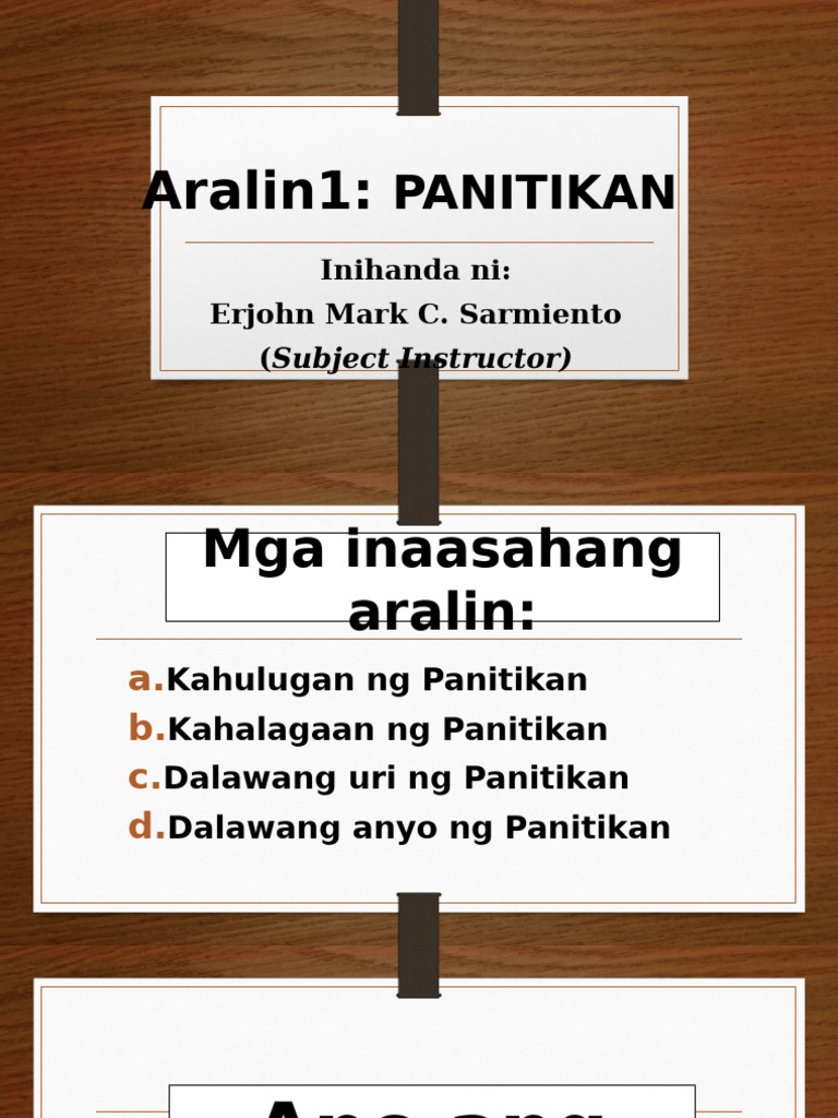 Prelim Aralin 1 Panitikan | PDF